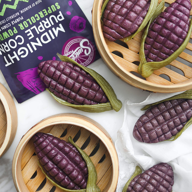 Midnight Purple Corn Steamed Buns – Suncore Foods Inc.
