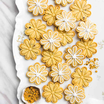 Marigold Passionfruit Flower Cookies – Suncore Foods Inc.