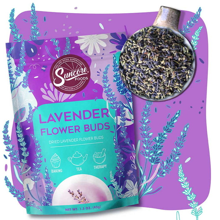 Lavender Flower Buds - Edible Flowers | Suncore Foods – Suncore Foods Inc.